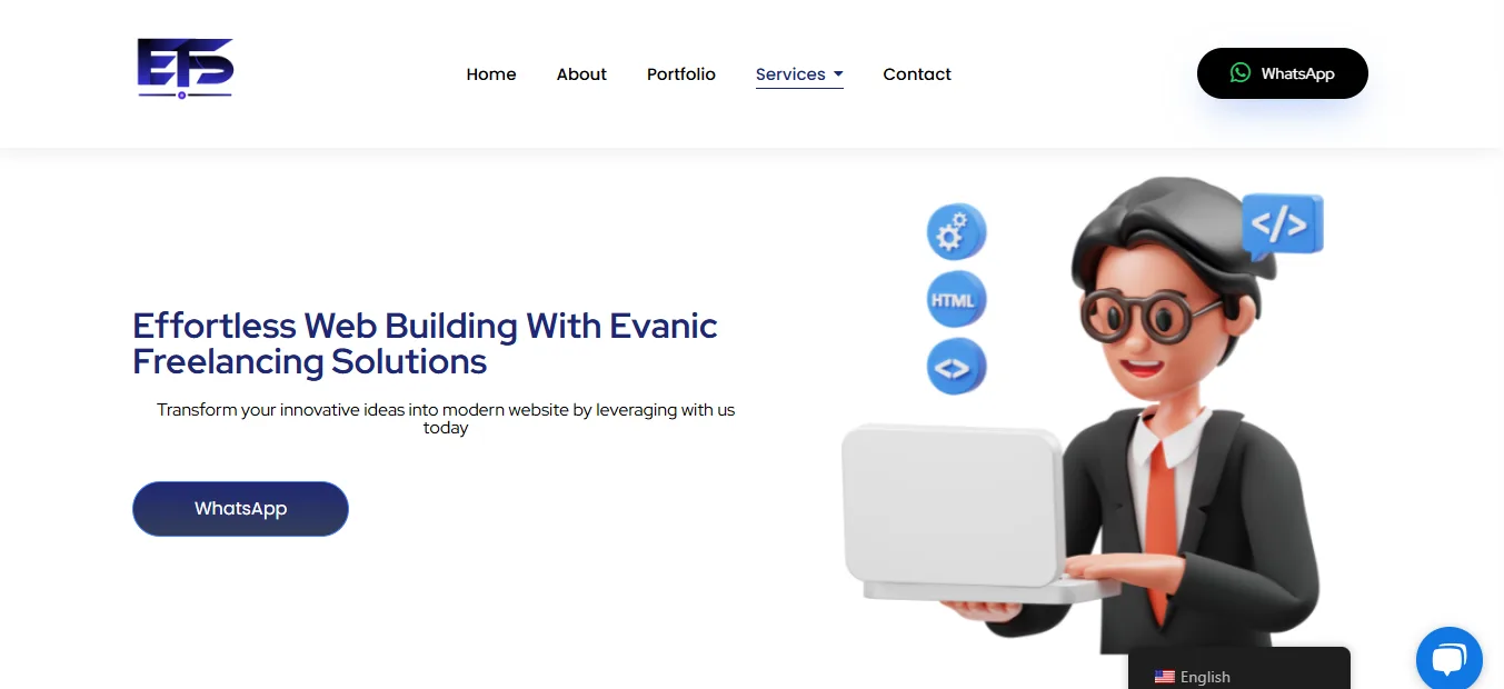 Website Development - Evanic Freelancing Solutions